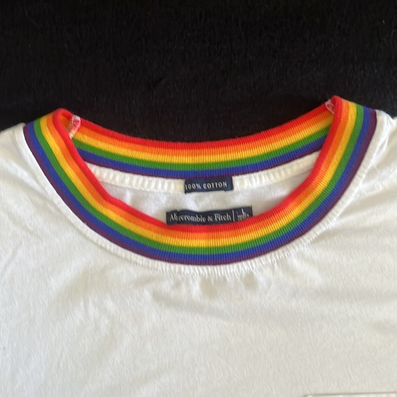 Abercrombie & Fitch | Tops | 0 Cotton Abercrombie And Fitch White Crop ...